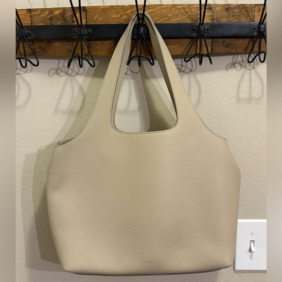 Cuyana | Bags | Cuyana System Tote 3inch In Pebbled Stone | Poshmark